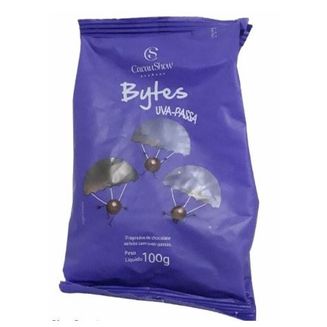 Bytes Chocolate 100g Cacau Show Drageados | Shopee Brasil