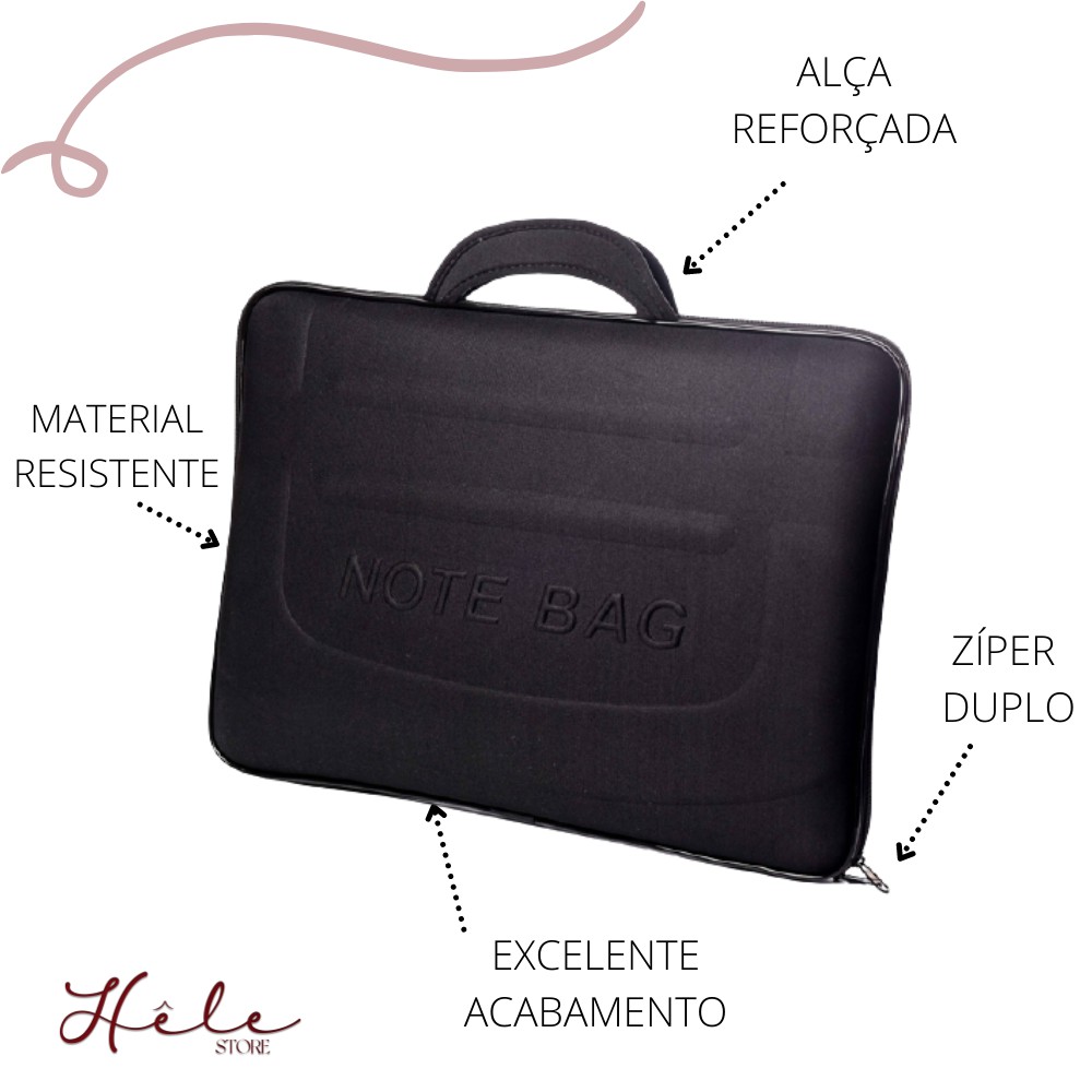 Capa Maleta de notebook Samsung/ Dell 15,6 /17 polegadas promoção ...