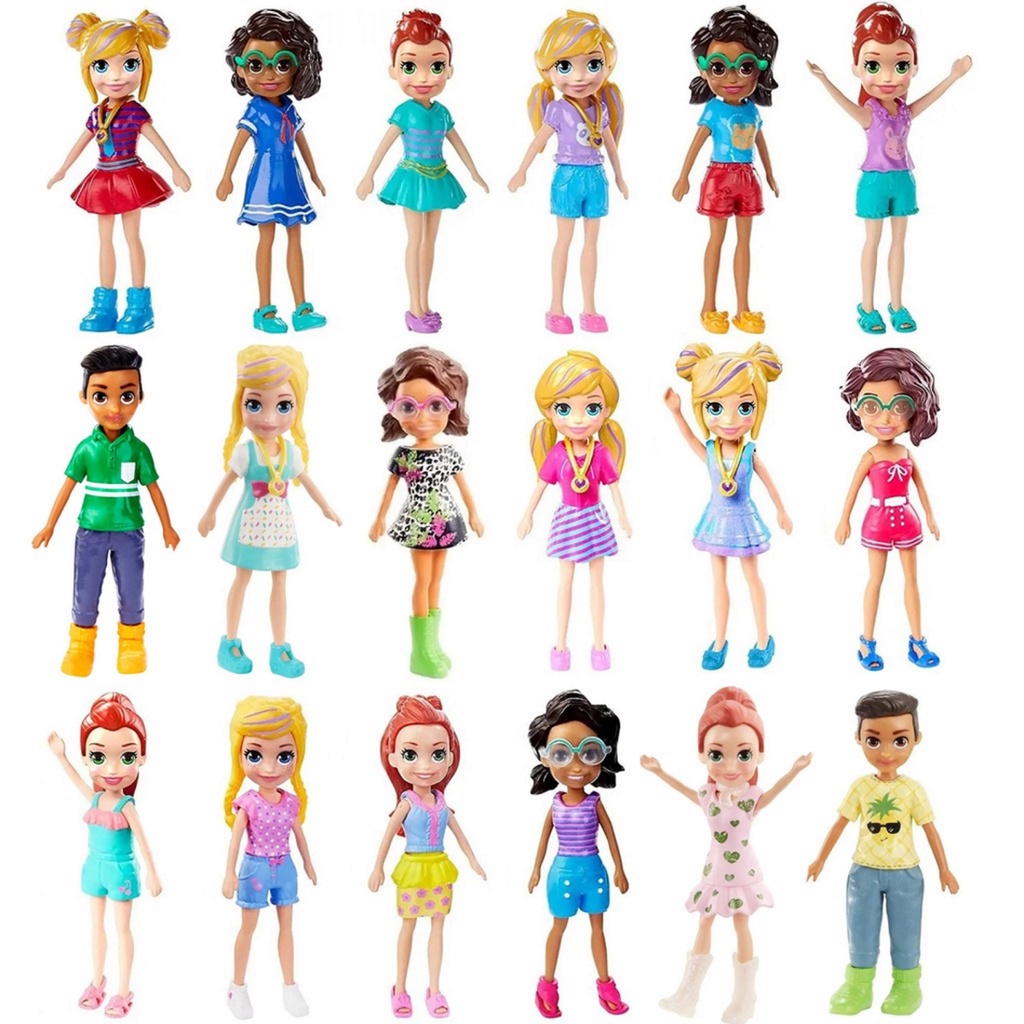 Boneca Polly Pocket Mattel Original Diversos Modelos / Bonequinha Polly ...