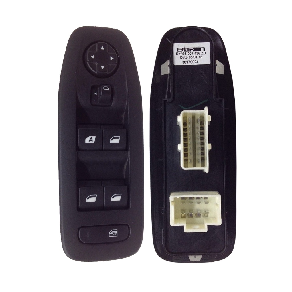 Comando Vidro Eletrico Citroen C3 Peugeot 208 2008 Leia Descricao ...