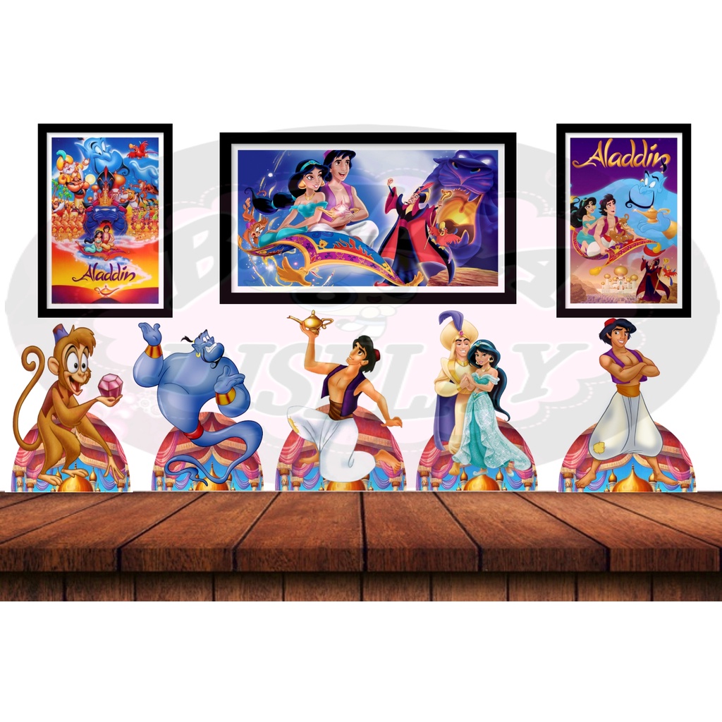 Aladdin kit festa | Shopee Brasil