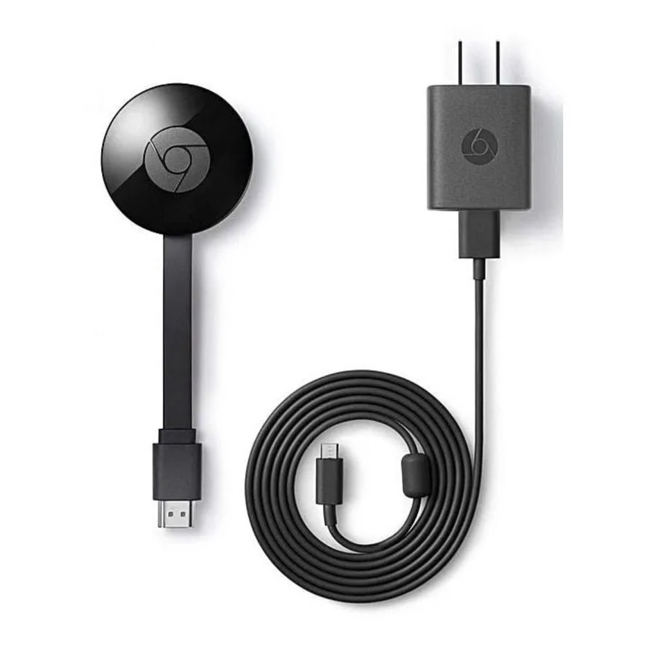 Google Chromecast 2ª geração Full HD Preto | Shopee Brasil