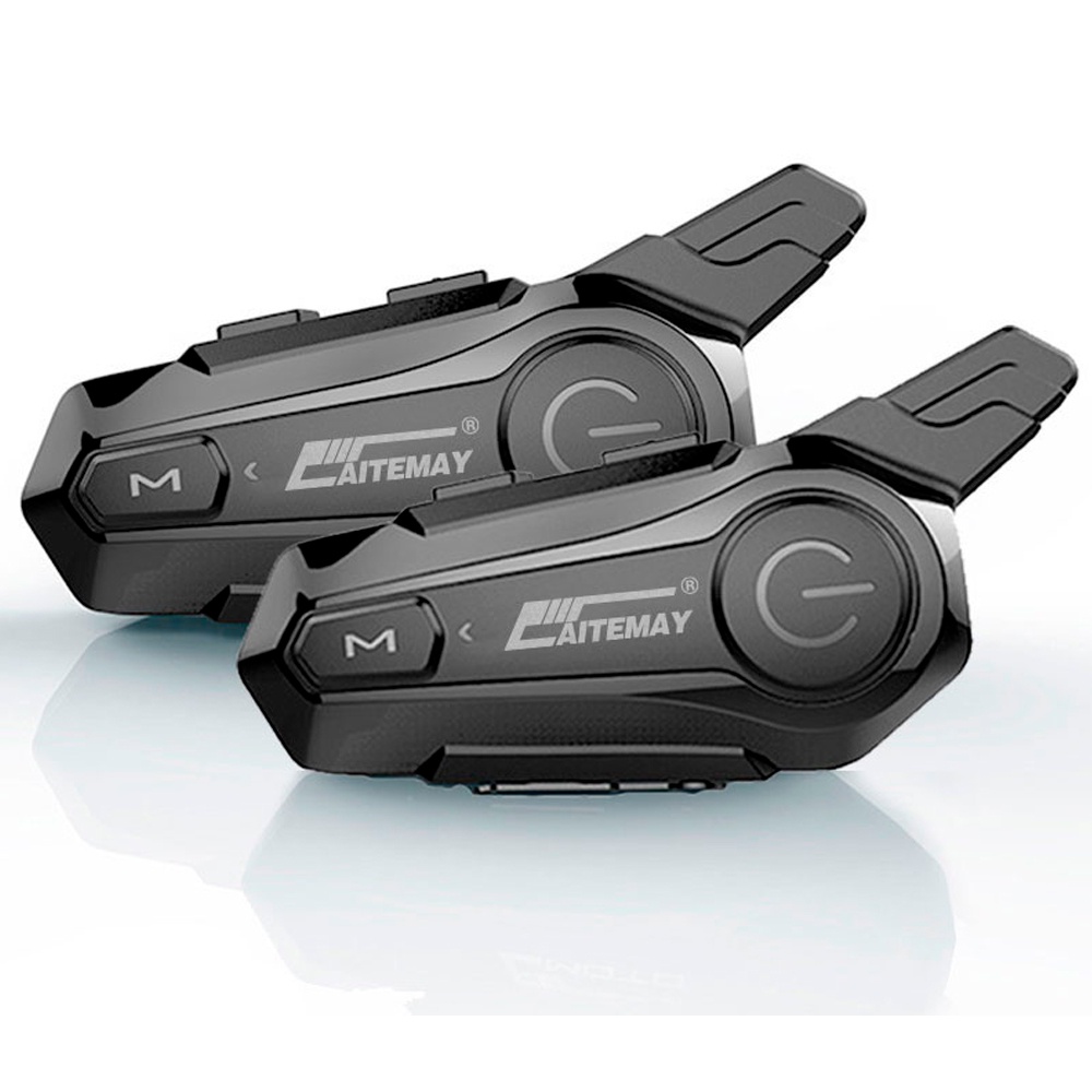 Par Intercomunicador Para Capacete De Moto Bluetooth | Shopee Brasil