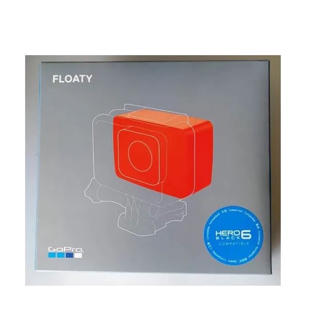 Flutuador Gopro Floaty - Aflty004 Hero 3 4 5 E 7 Original novo lacrado! | Shopee Brasil