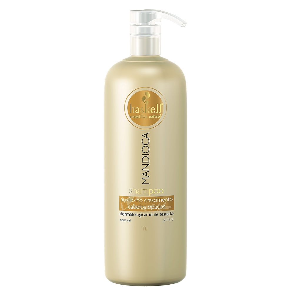 Haskell Shampoo Mandioca 1L | Shopee Brasil