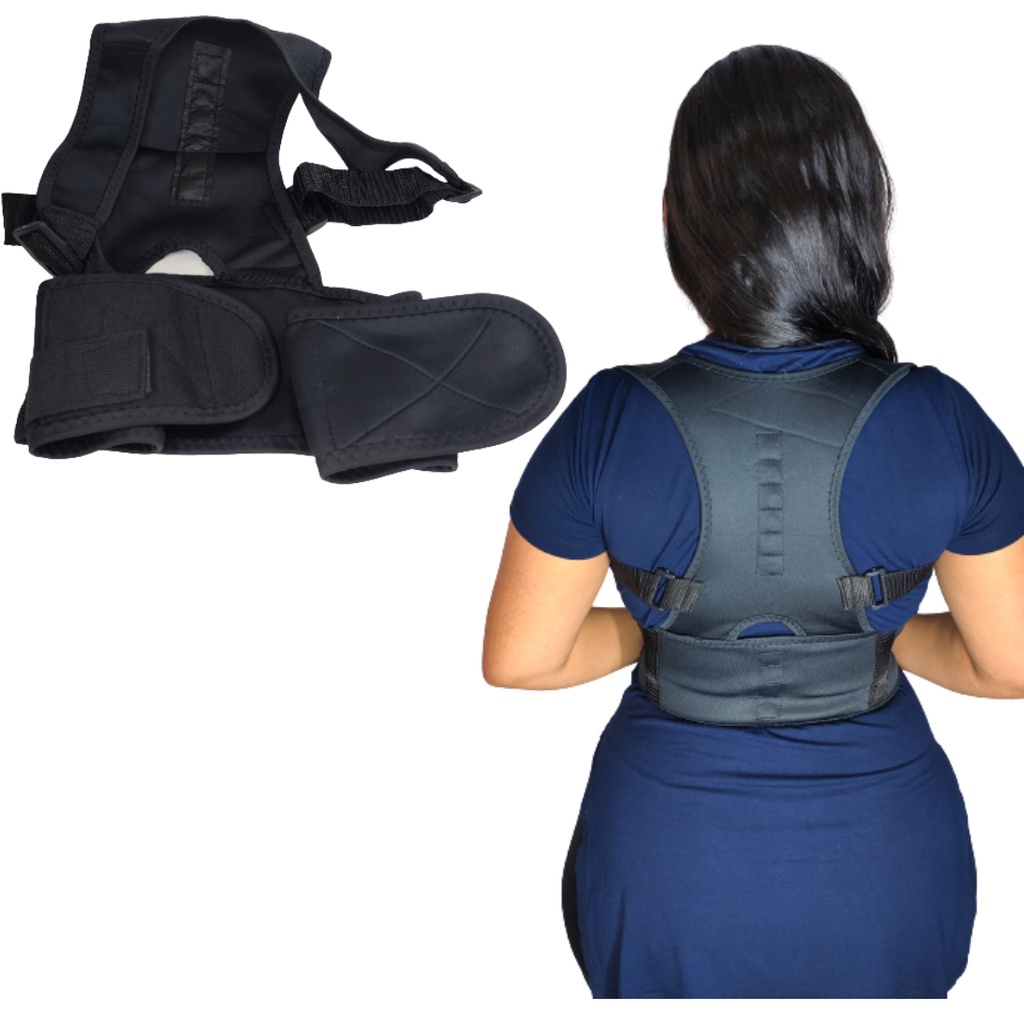 Colete Corretor Postural Dor na Coluna Lombalgia Artrose | Shopee Brasil