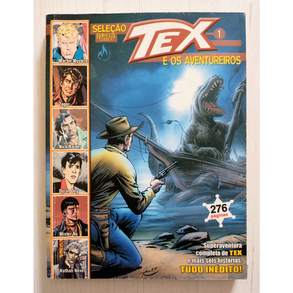 TEX e os Aventureiros - nº 1 | Shopee Brasil