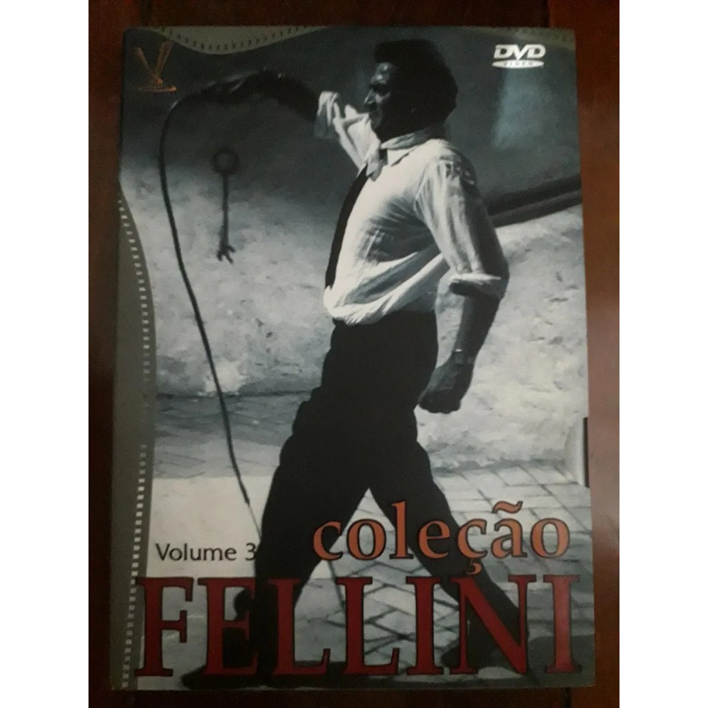Box Coleção Fellini - Vol. 3 lacrado 3 filmes versatil | Shopee Brasil