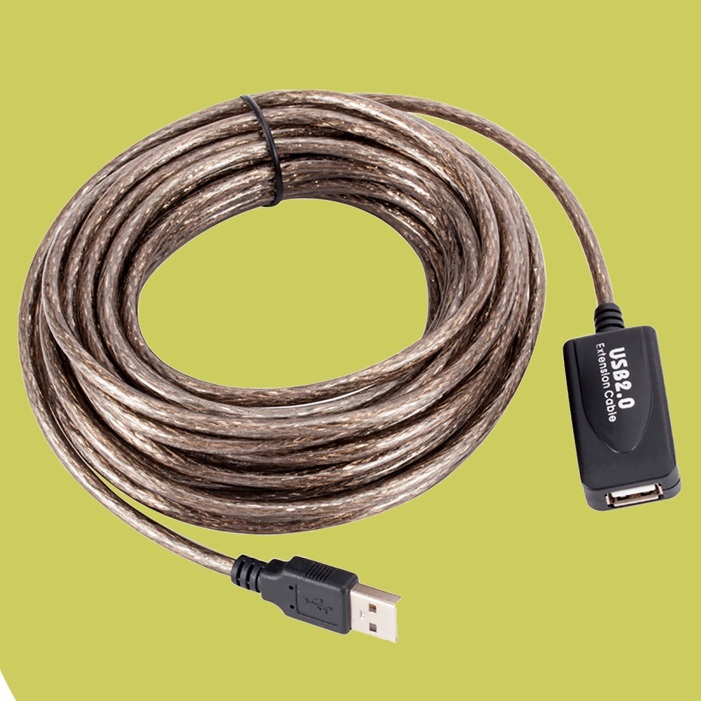 Cabo Extensor Usb 2.0 10 Metros Macho Femea | Shopee Brasil