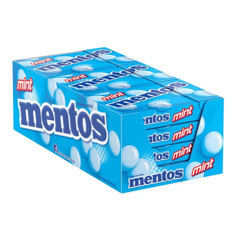 MENTOS SLIM BOX SABOR MINT 289,2G | Shopee Brasil