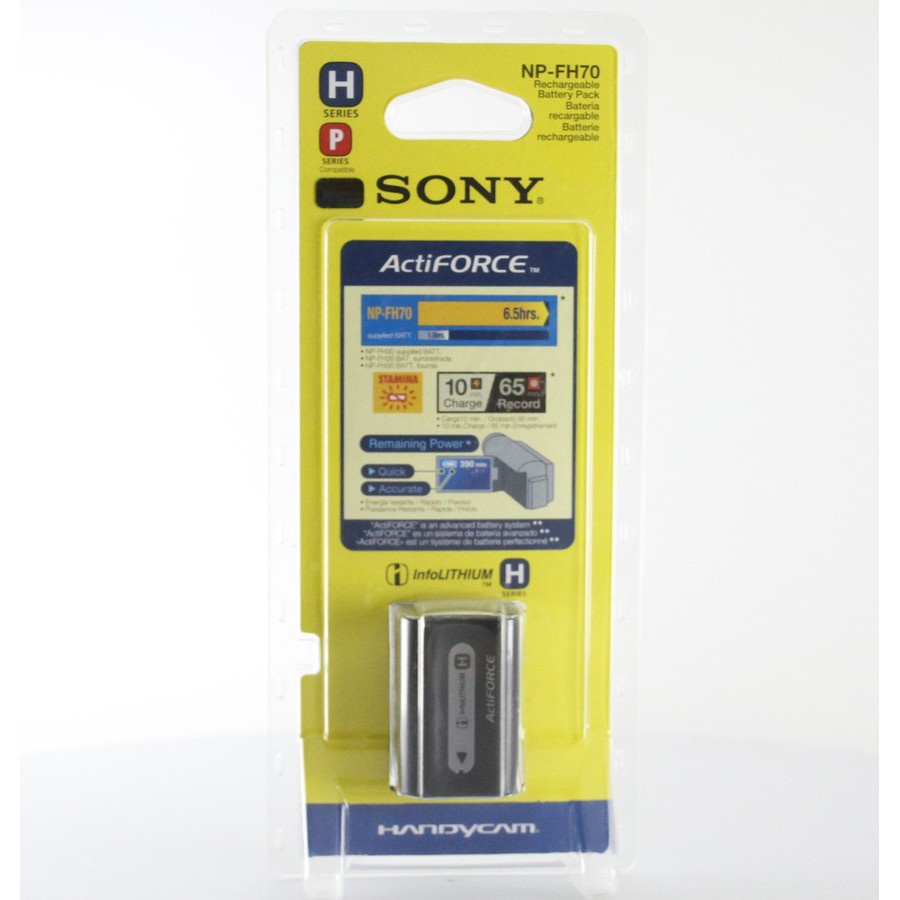 Bateria Sony Np-fh70 (original) | Shopee Brasil