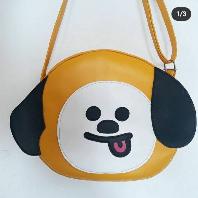 bolsa Tiracolo BT21 BTS KPOP Chimmy | Shopee Brasil
