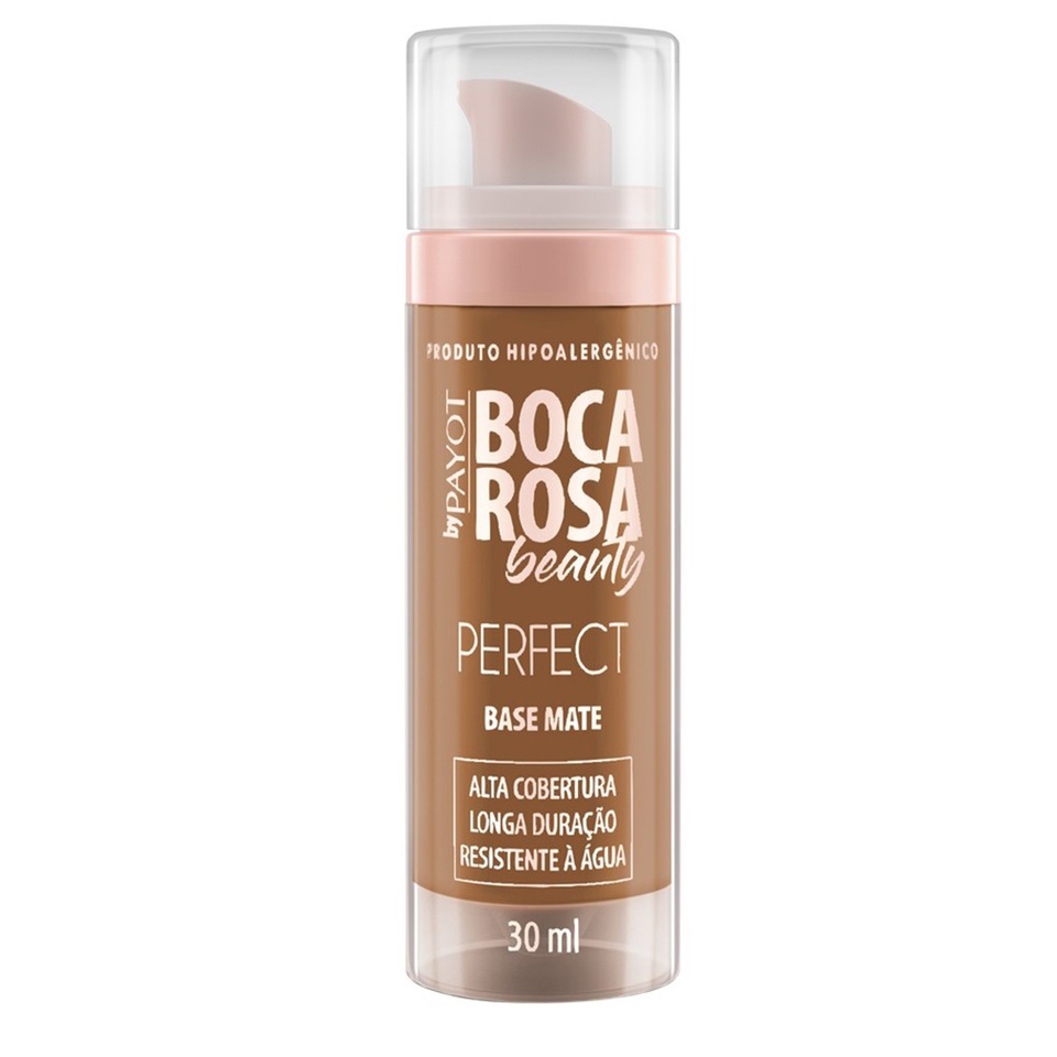 Base Mate Hd Boca Rosa Beauty By Payot 8 Fernanda | Shopee Brasil