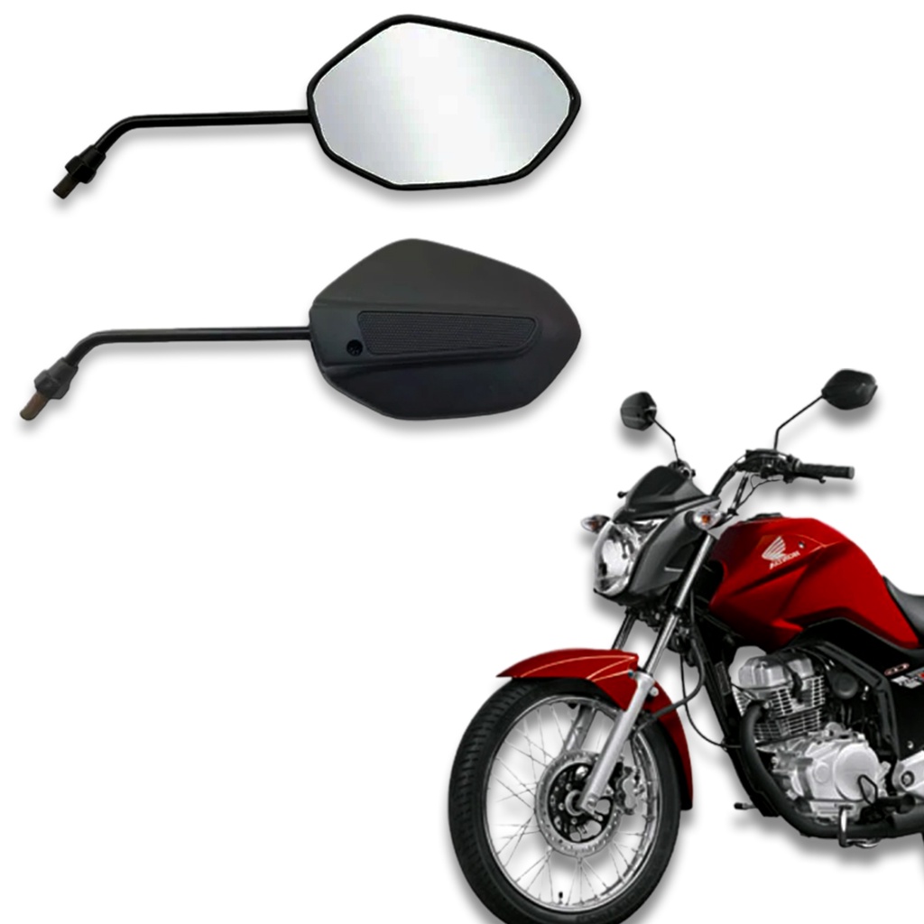 Retrovisor CG 125 150 160 modelo Original Awa 2014 2015 2016 2017 2018 ...