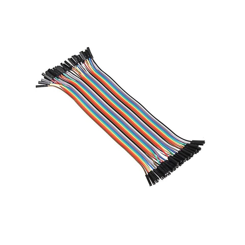 Jumper Femea x Femea, cabinhos para Arduino | Shopee Brasil