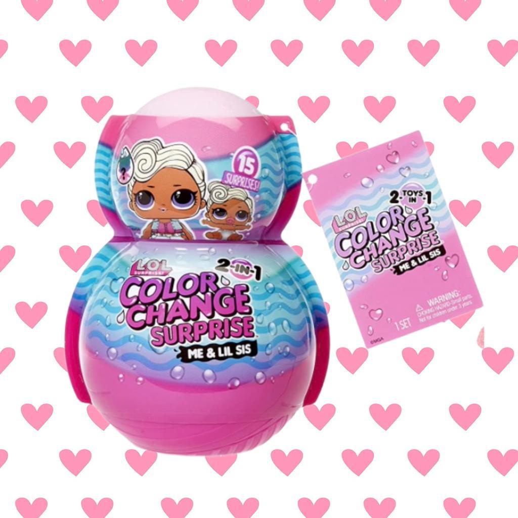 Lol Surprise Color Change 2 Em 1 Lol E Lil Sister | Shopee Brasil