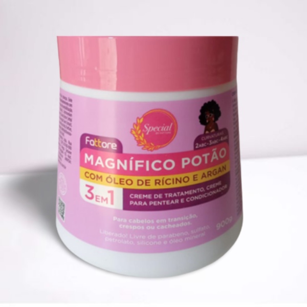Mascara Fattore potão Magnifico Special By fattore 900g | Shopee Brasil