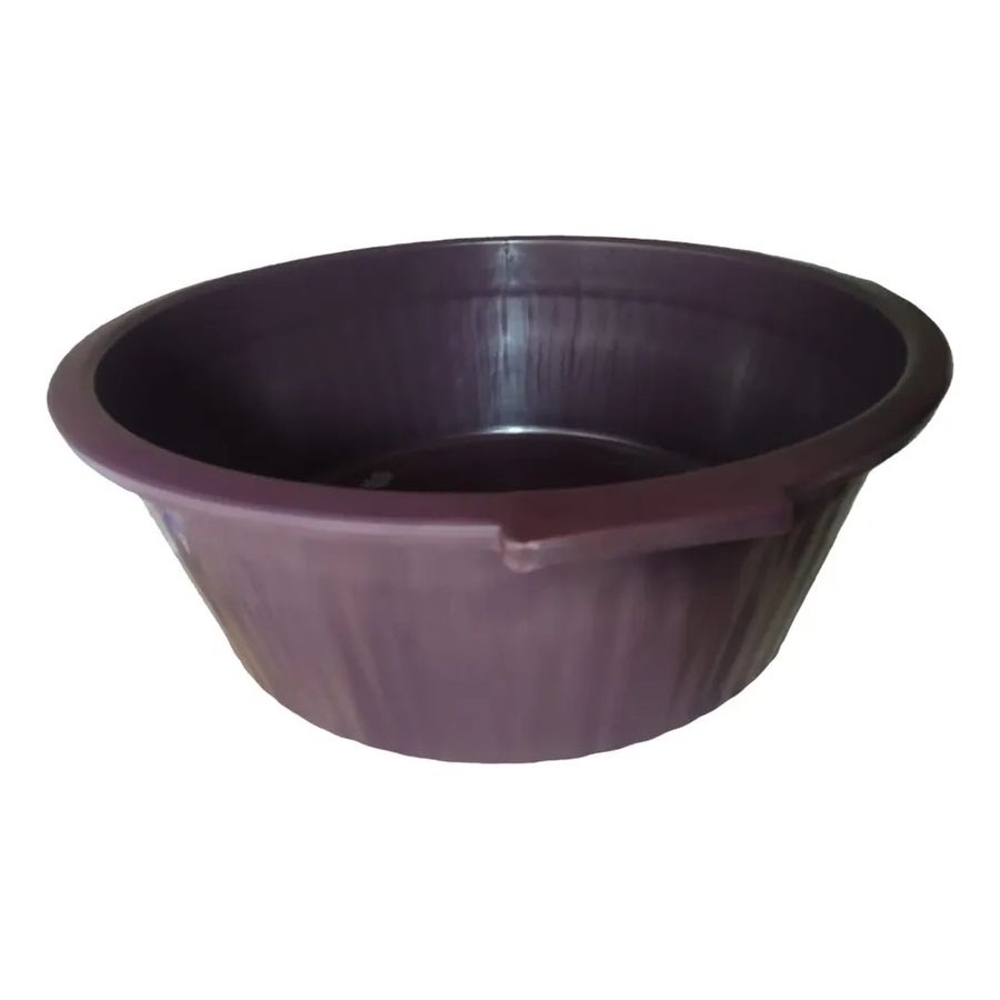 Bacia Plastica Multiuso 18 Litros C/ Alca Roxa Arqplast | Shopee Brasil