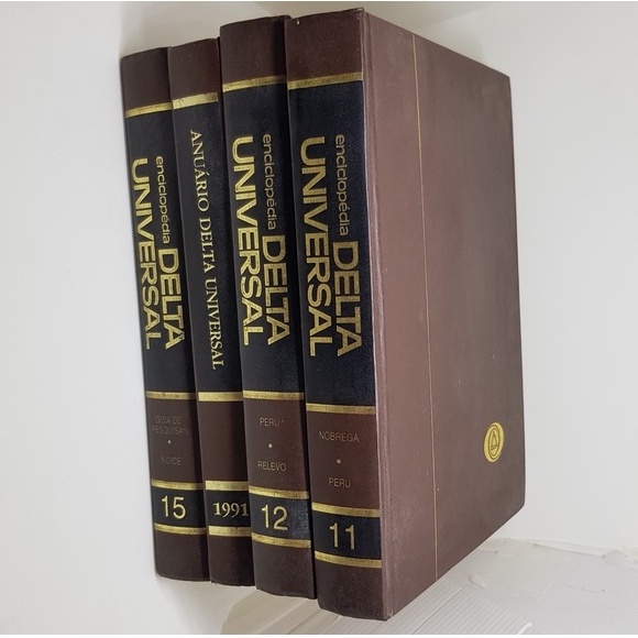Enciclopedia delta universal completo 15 unidades | Shopee Brasil