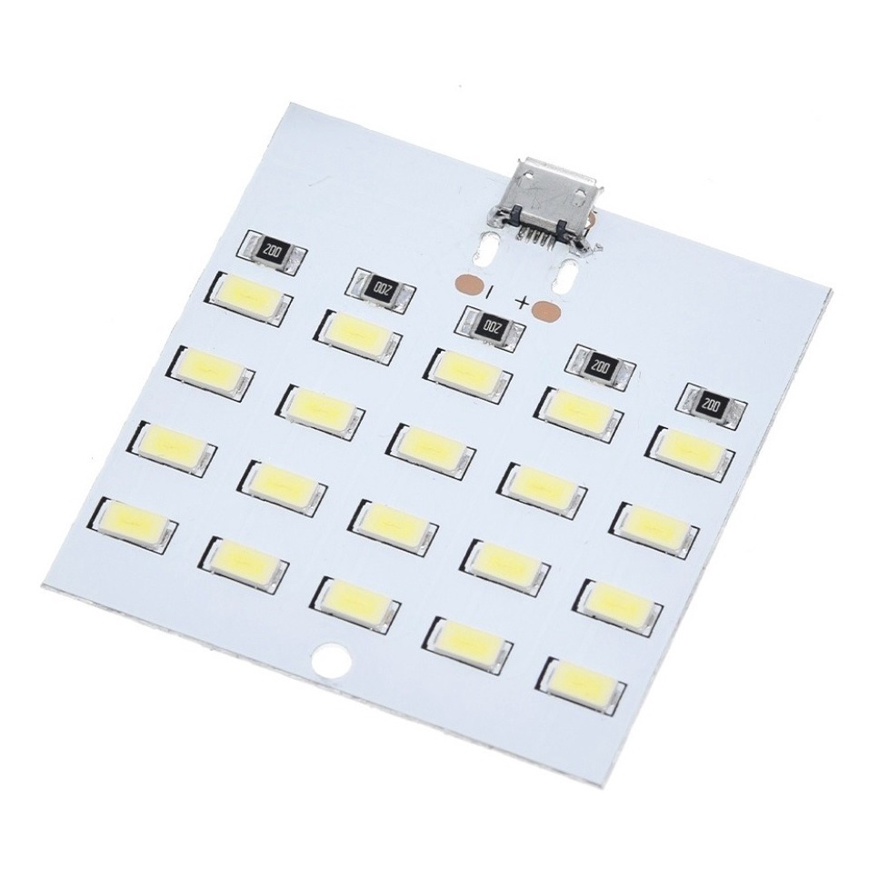 kit 2 Placas 20 Led Alto Brilho Luminária 5v | Shopee Brasil