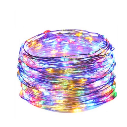 Fio De Led Fada Coloridos Cordão Luz 3m | Shopee Brasil