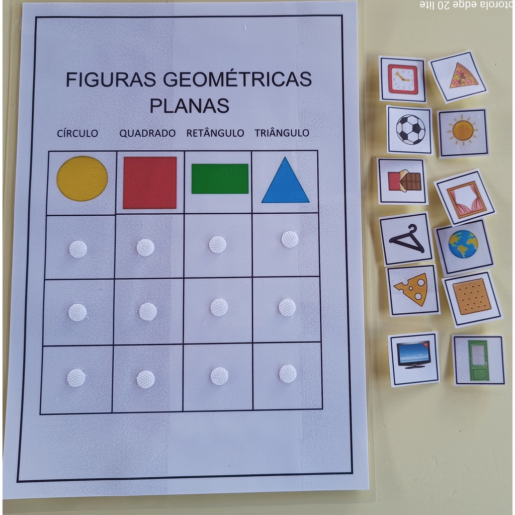 Material Pedagógico Figuras Geométricas Planas/Código RPP001 | Shopee ...