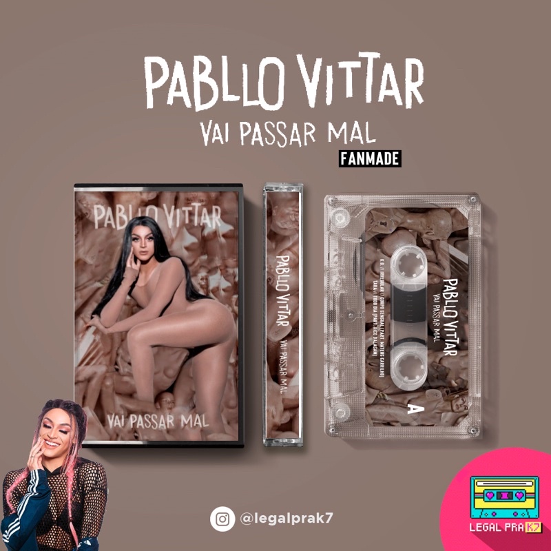 Fita K7 - Pabllo Vittar - Vai Passar Mal (fanmade) | Shopee Brasil Fita K7 - Pabllo Vittar - Vai Passar Mal (fanmade) | Shopee Brasil