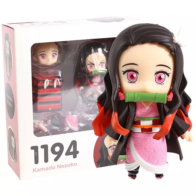 Nendoroid Action Figure Nezuko Demon Slayer Kimetsu Boneca Articulada ...