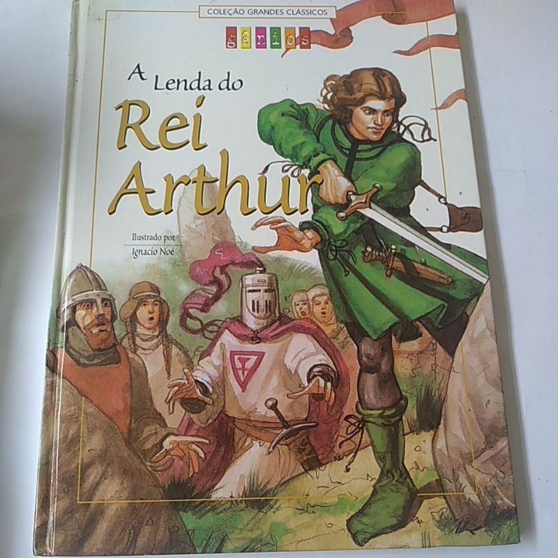 A lenda do rei Arthur - coleção grandes clássicos | Shopee Brasil