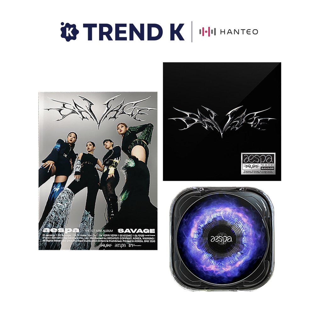 AESPA - 1st Mini Album [SAVAGE] | Shopee Brasil