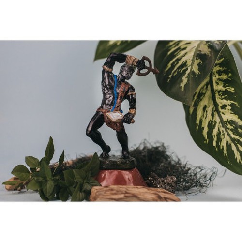 Imagem Orixa Logun Ede Escultura Resina Estatua 15 Cm | Shopee Brasil