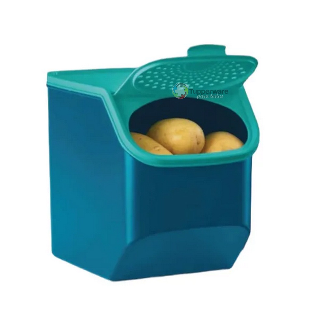 Tupperware Modular Porta Batatas 5L Peacock | Shopee Brasil