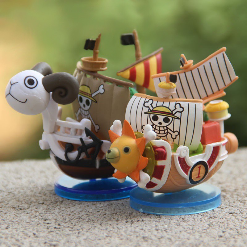 Brinquedo / Figura De Barco Anime One Piece Pvc Luffy Pirata Mil Sunny ...
