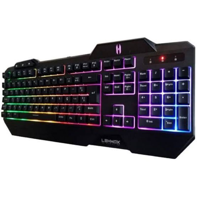 Teclado Membrana Gamer ABNT2 Anti-ghosting Retroiluminado Led RGB ...
