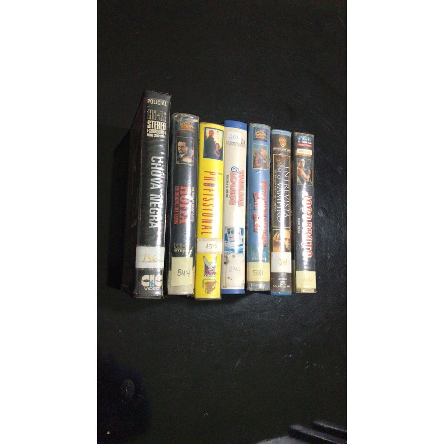 Kit com 6 vhs filmes clássicos | Shopee Brasil