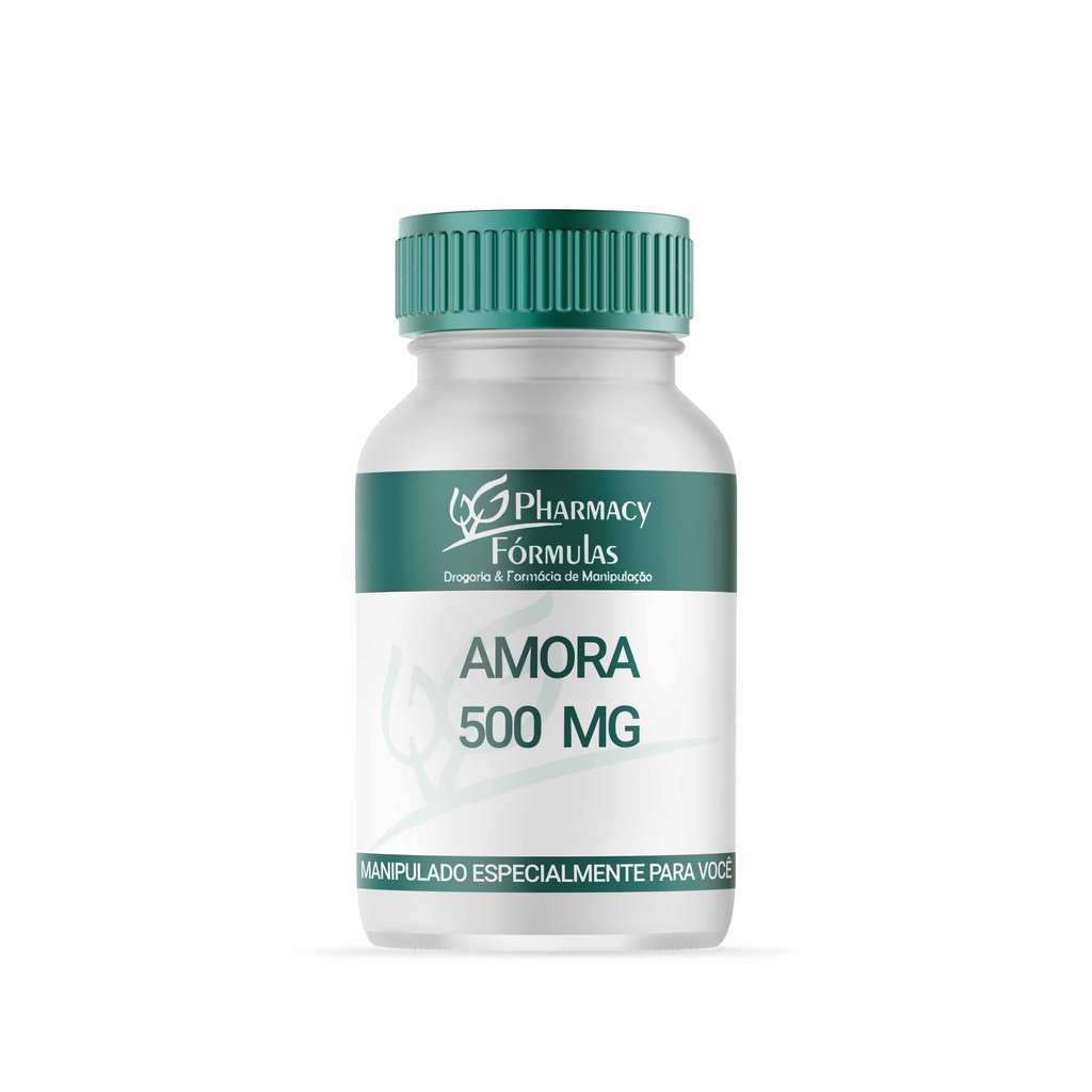 Amora 500mg 30 cápsulas Extrato | Shopee Brasil