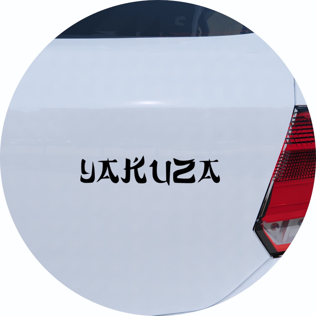 Adesivo de Carro Yakuza Máfia Japonesa | Shopee Brasil