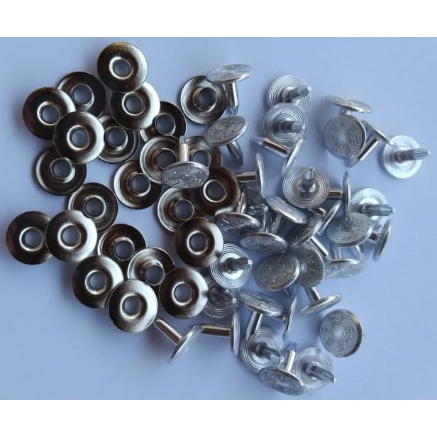 Rebite+Prego para Calça Jeans 100 peças (cada) | Shopee Brasil