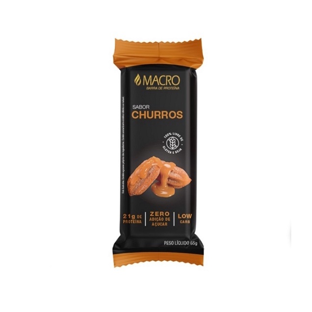 Macro Bar (65g) - Vencimento 31/05/2022 - Macro - Churros | Shopee Brasil