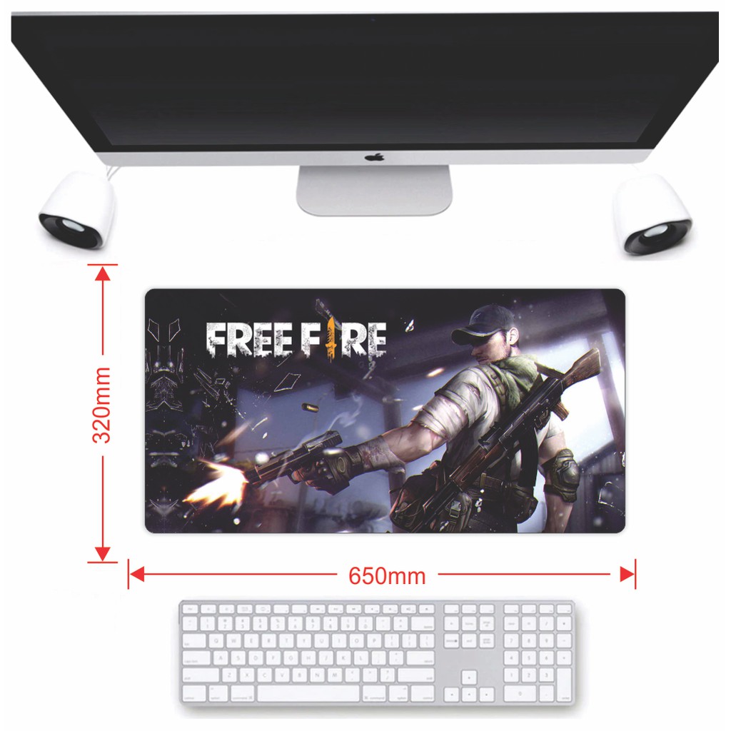 Mouse Pad Extra Grande Free Fire | Shopee Brasil