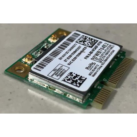 PLACA DE REDE WIFI - REALTEK RTL8723AE - P/N: 6-88-W345F-8700 | Shopee ...