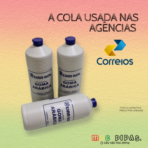 COLA GOMA ARÁBICA - 1 L PARA A CONFECÇÃO DE PIPA.(UNIDADE) | Shopee Brasil