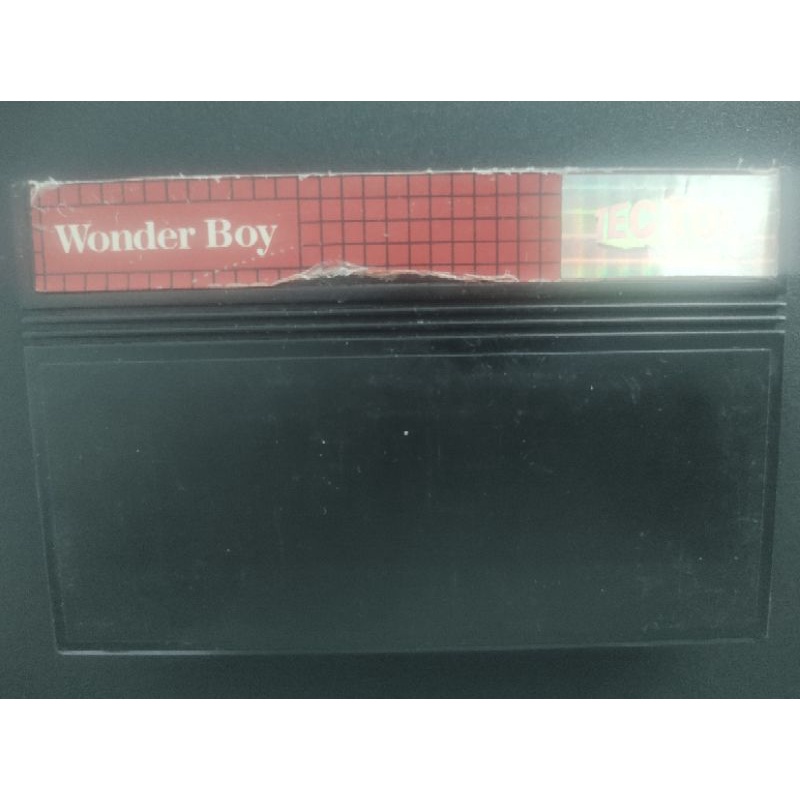 Wonder Boy Master System original | Shopee Brasil