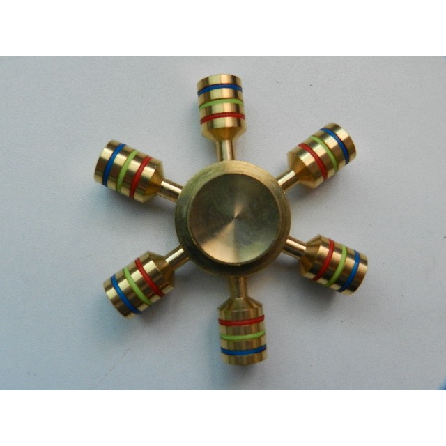 Hand spinner Metal Hexagonal Abec Profissional | Shopee Brasil