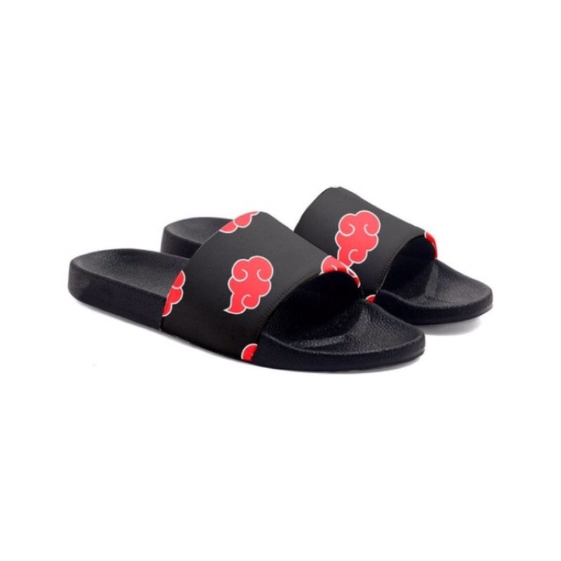 Chinelo Slide Sandalia Anime Naruto Akatsuki Nuvens Vermelhas Uchiha ...