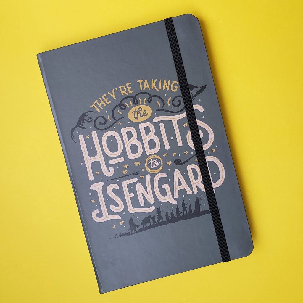 Sketchbook They're Taking the Hobbits to Isengard - Corre Que Ta Baratinho
