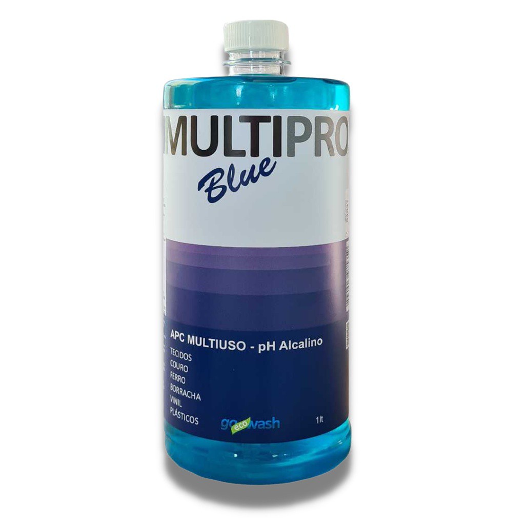 MULTIPRO BLUE APC Limpador Multiuso Alcalino 1l GO ECO WASH | Shopee Brasil