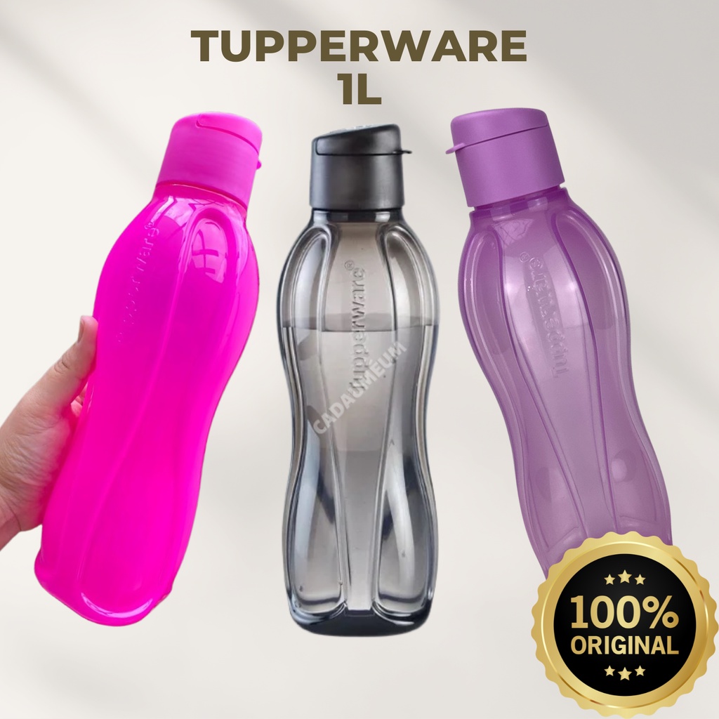 Garrafa Tupperware 1L Eco Tupper Plus Flip Top Squeeze Tapawer | Shopee ...