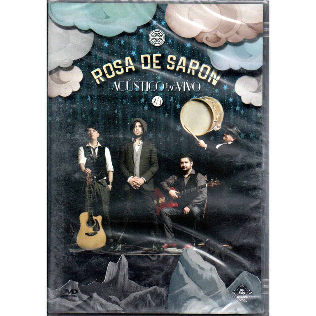 Dvd Rosa De Saron Acústico Ao Vivo 2/3 Lacrado | Shopee Brasil