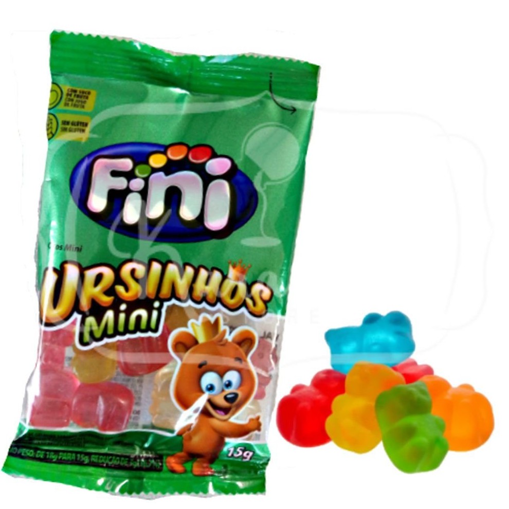 Fini Ursinho Mini 15g | Shopee Brasil